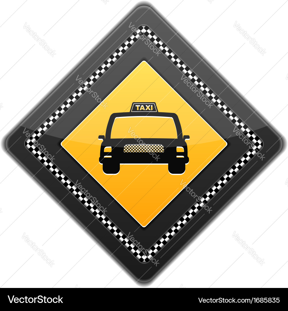 Taxi Royalty Free Vector Image - VectorStock