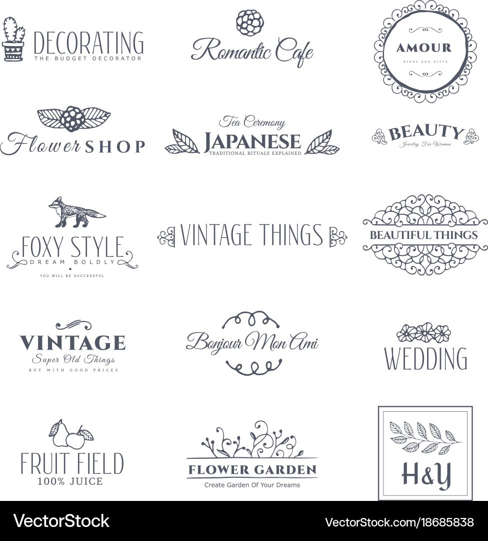 Collection of nice template Royalty Free Vector Image