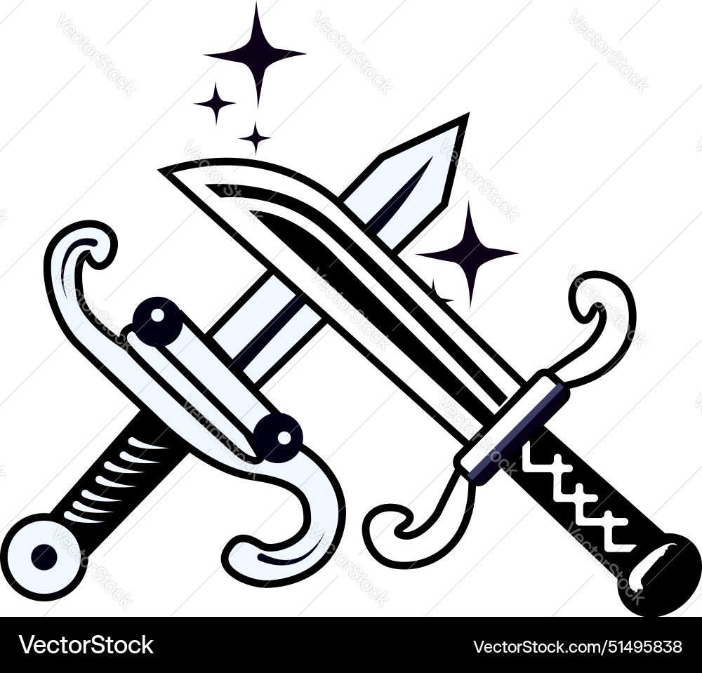 Knives icon Royalty Free Vector Image - VectorStock