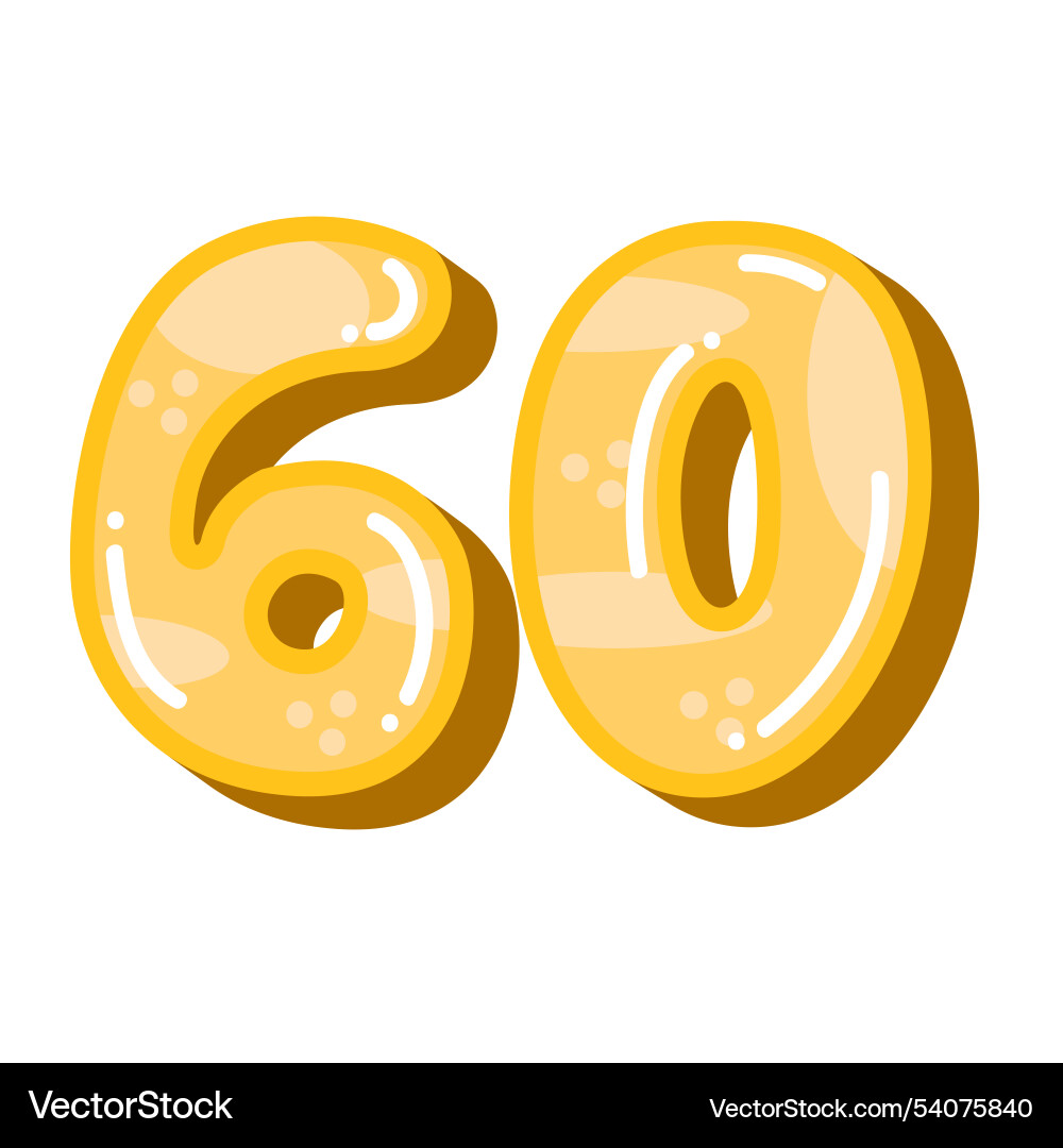 Number 60 Images Golden Number 60 Stock Illustrations – 1,939 Golden