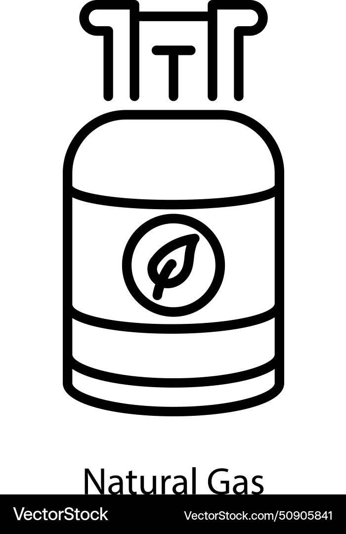 Natural gas Royalty Free Vector Image - VectorStock