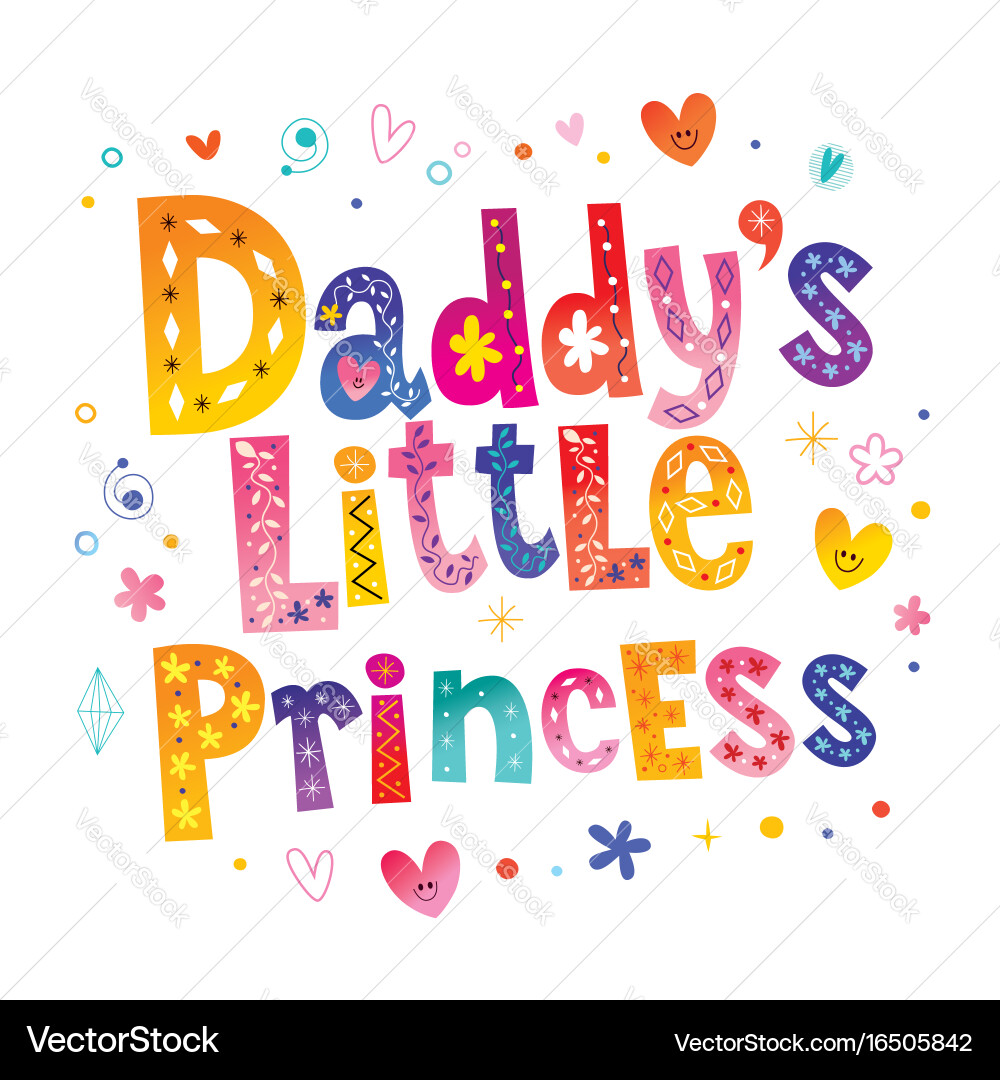 Daddys Princess Vector Images (over 110)