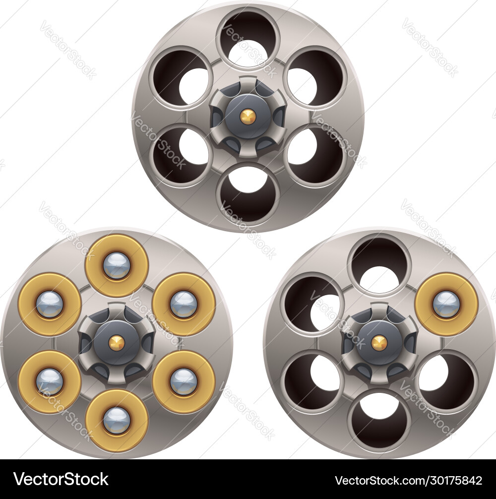Revolver Drum Vector Images (over 610)