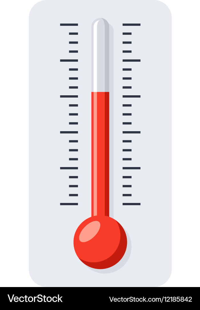 Thermometer Royalty Free Vector Image - VectorStock