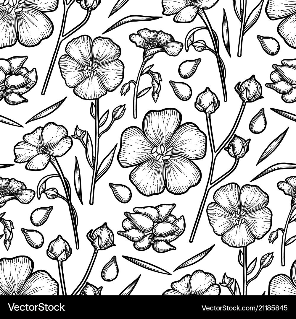 Graphic linen pattern Royalty Free Vector Image