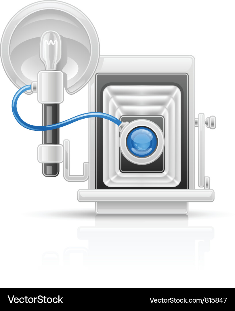 Old camera Royalty Free Vector Image - VectorStock