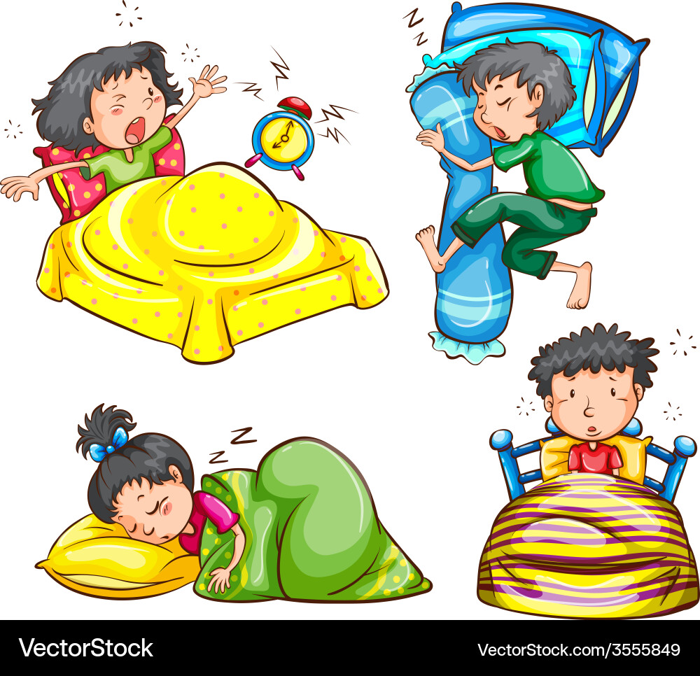Sleeping Royalty Free Vector Image - VectorStock