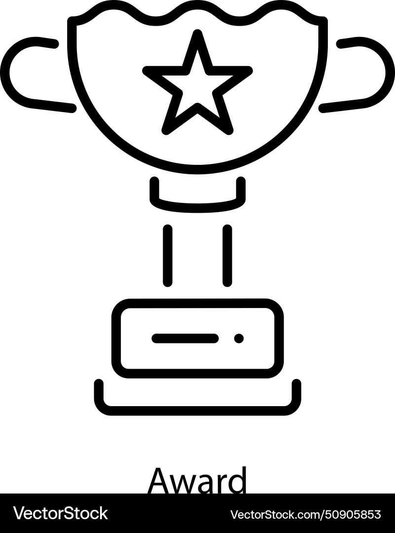 Award Royalty Free Vector Image - VectorStock