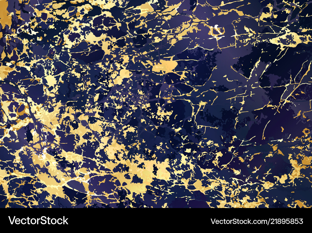 Golden Marble Texture Background Royalty Free Vector Image