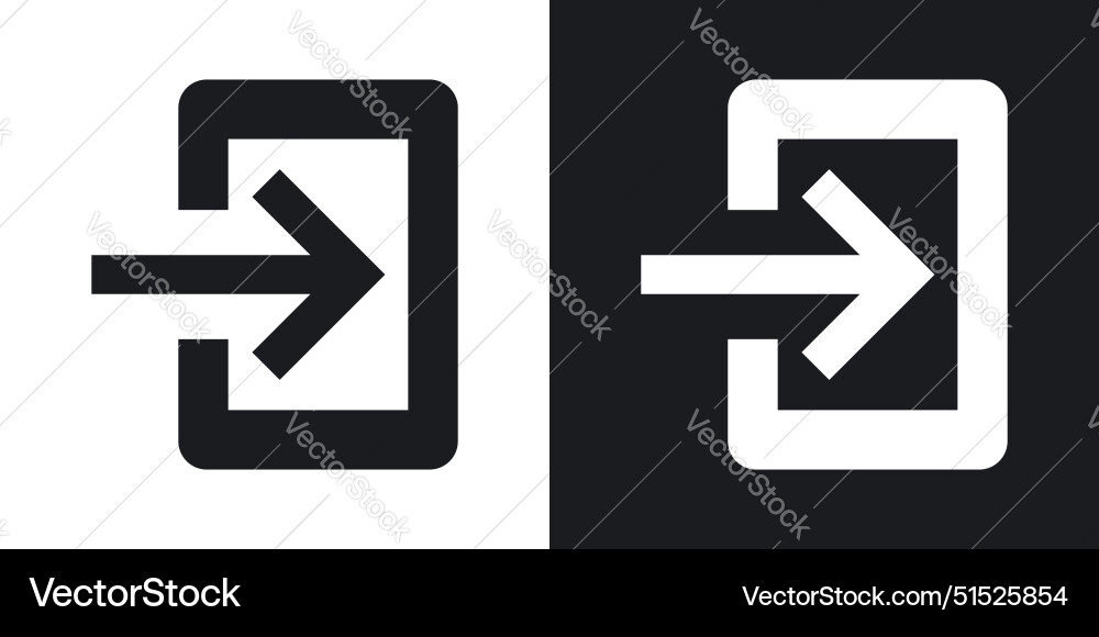 Sign out icon Royalty Free Vector Image - VectorStock