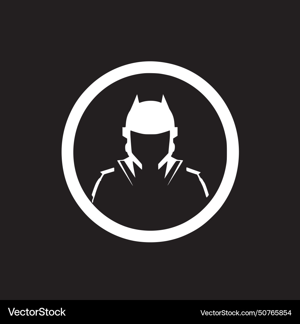 War - minimalist and flat logo Royalty Free Vector Image
