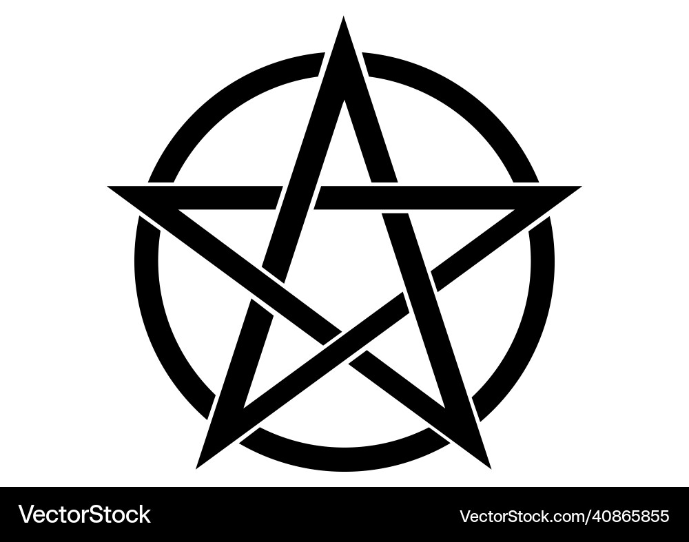 Pentagram Royalty Free Vector Image - VectorStock