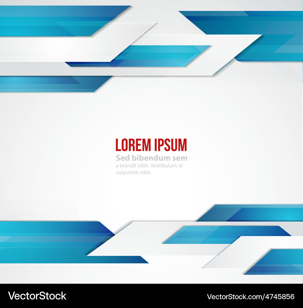 Abstract business background template brochure Vector Image