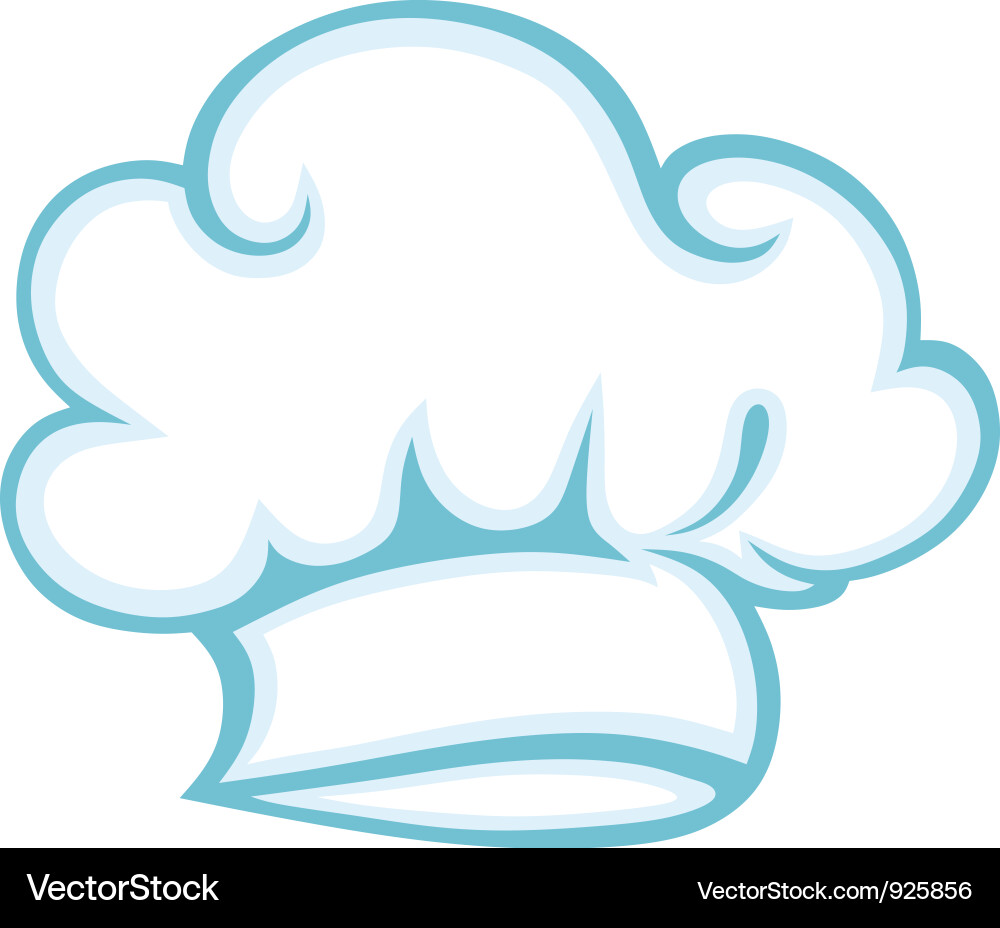 Chef cap Royalty Free Vector Image - VectorStock