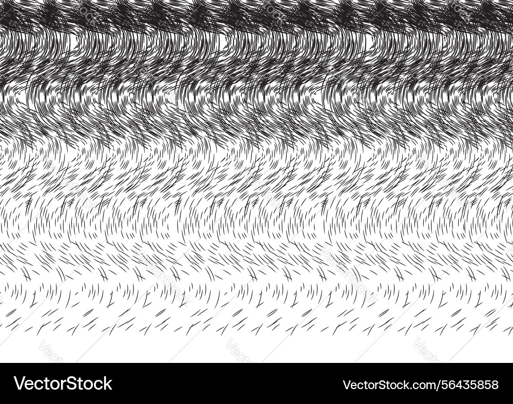 Seamless pattern with horizon gradient ripple Vector Image