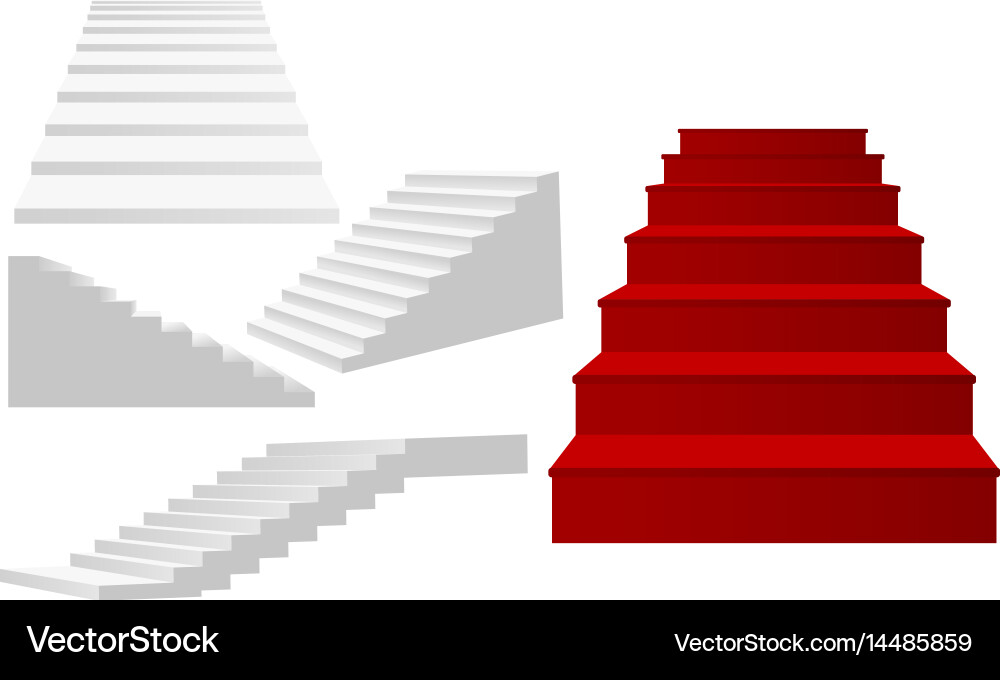 Stairs Royalty Free Vector Image - VectorStock