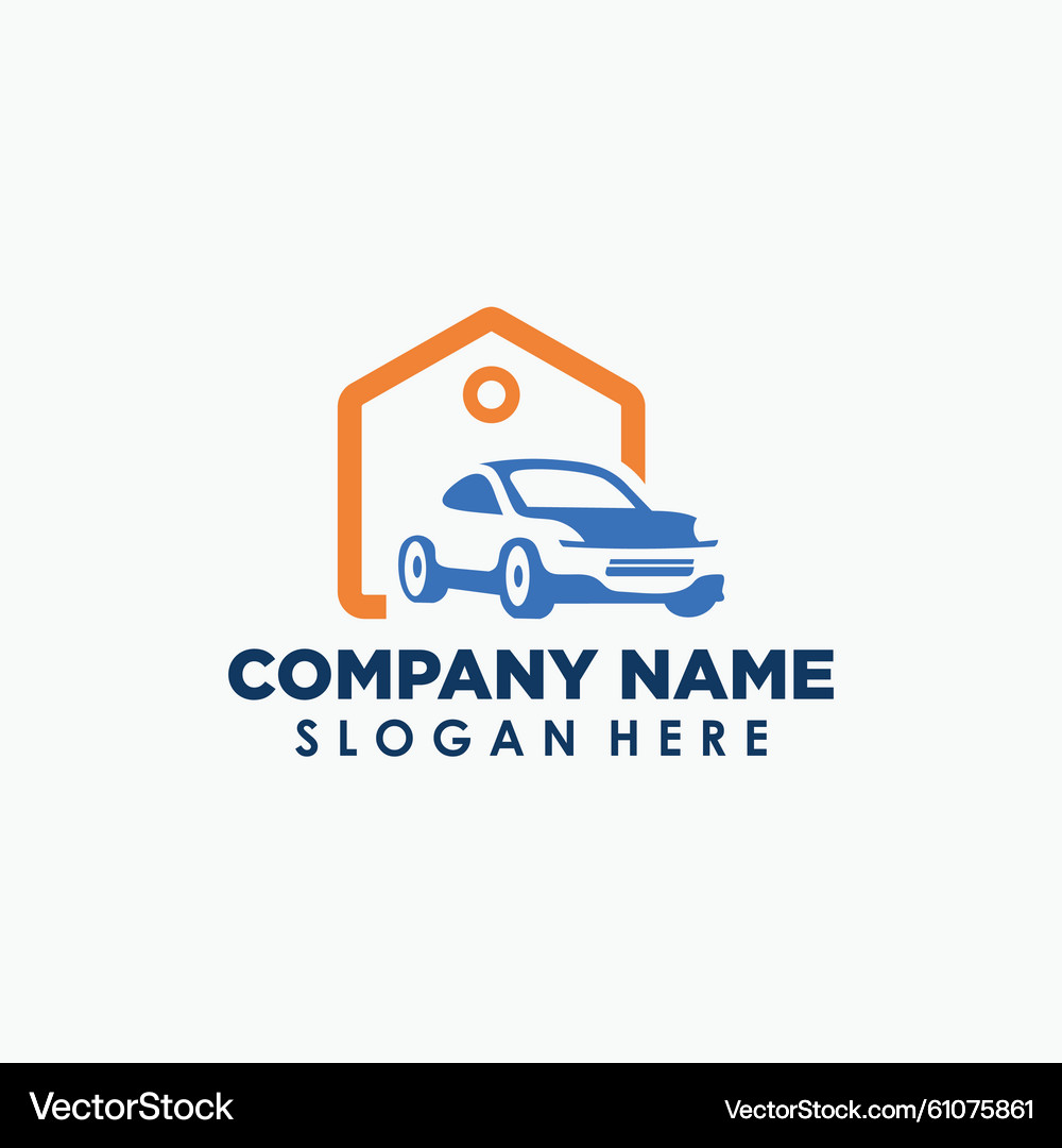 Car & Ticket Logo Template – Royalty-Free Vector | VectorStock