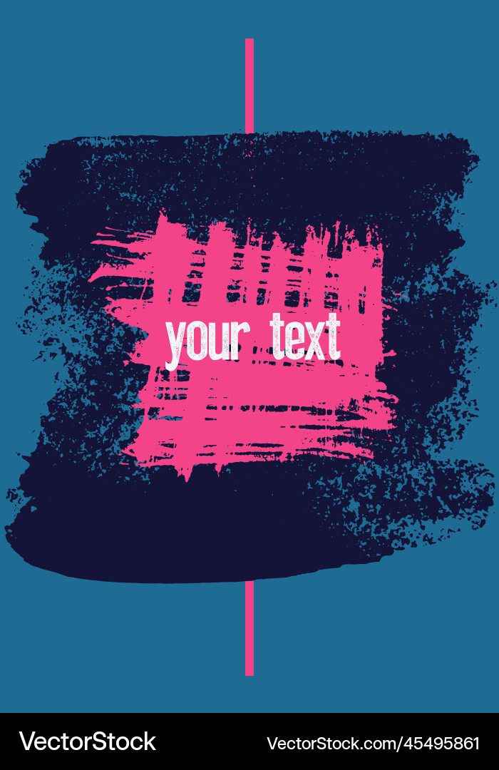 Grunge textured abstract paint stains background Vector Image