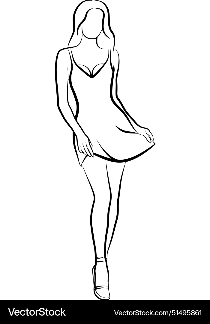 Women Royalty Free Vector Image - VectorStock