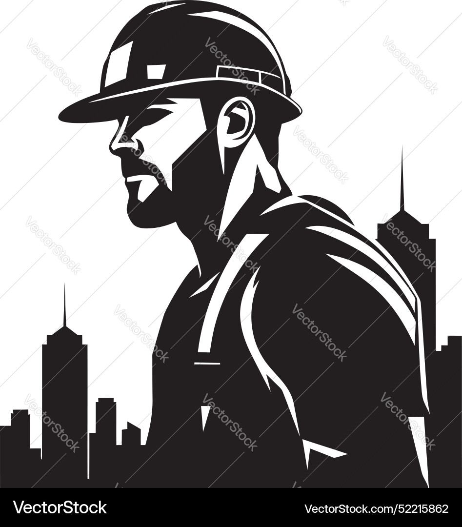Builders ingenuity architect symbol constructive Vector Image