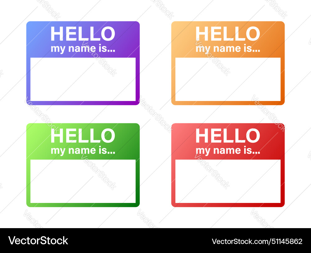 Hello speech bubble icon in flat style hi message Vector Image