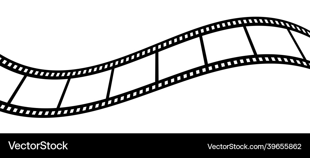 Video tape isolated on white background vintage Vector Image