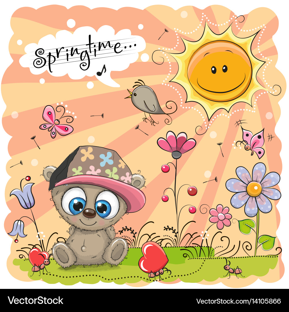 Spring Flower Cartoon Vector Images (over 99,000)
