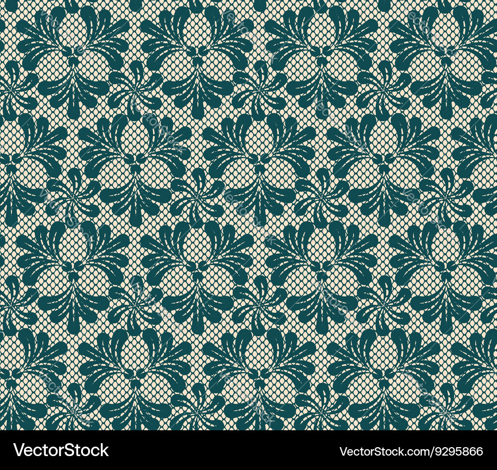 Delicate Lace Pattern Royalty Free Vector Image