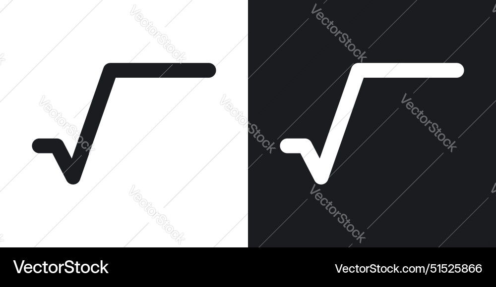 Square root icon Royalty Free Vector Image - VectorStock