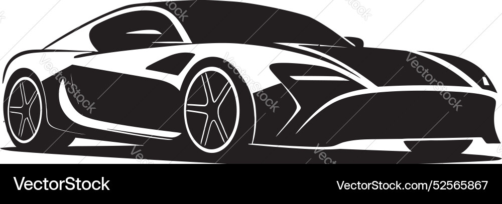 Vortex venture venturing into supercar innovation Vector Image