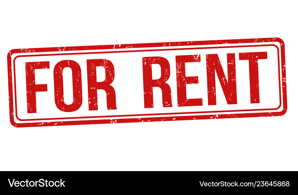 For rent sign or stamp Royalty Free Vector Image