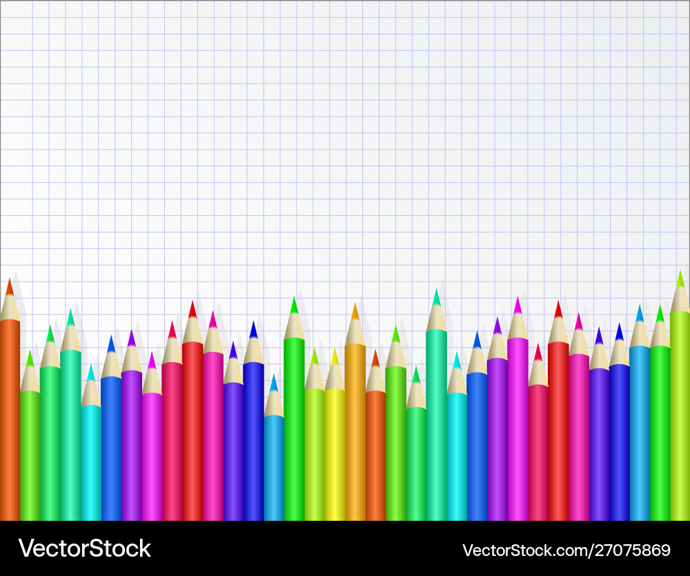 Crayons Royalty Free Vector Image - VectorStock