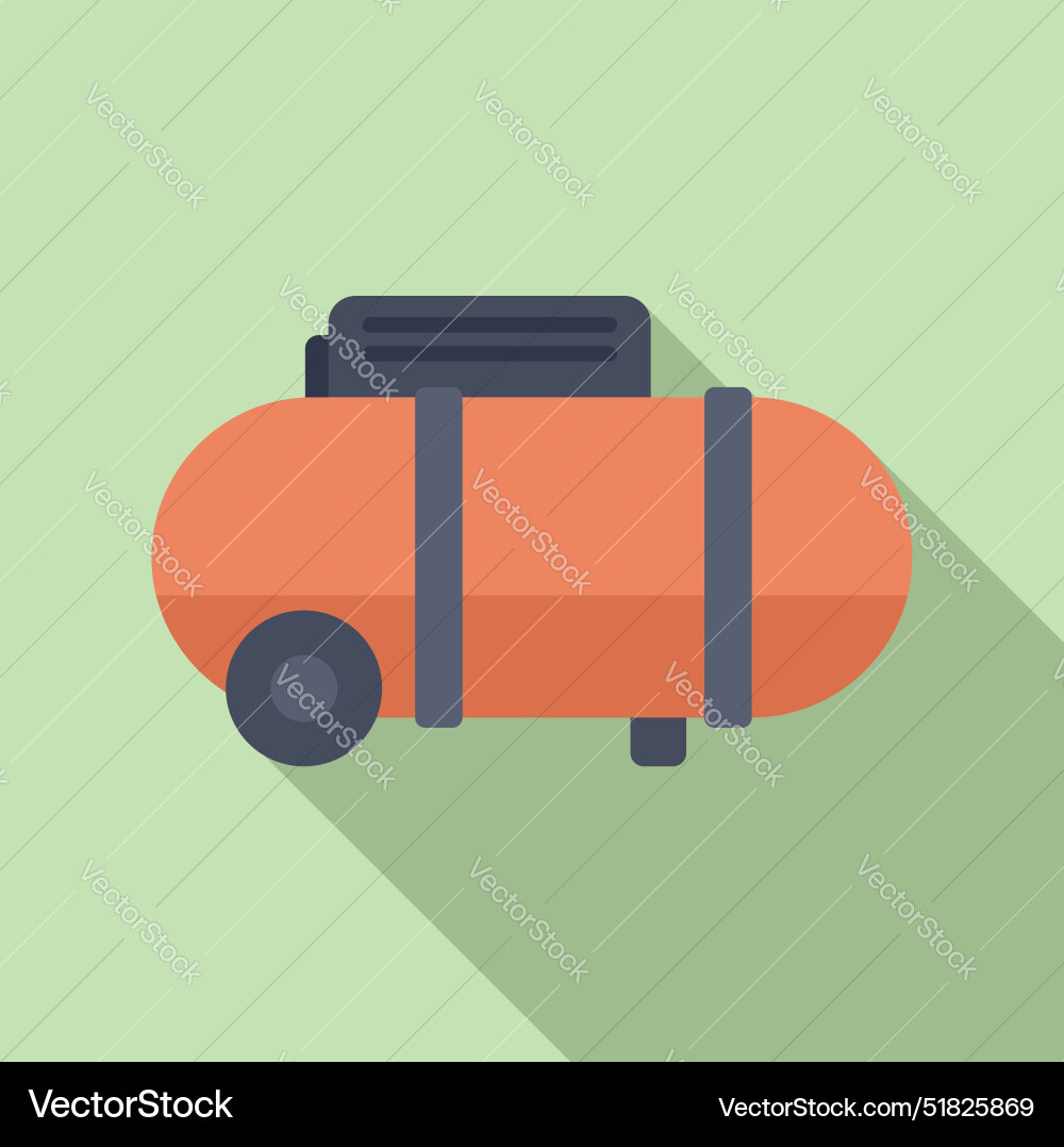 Industrial air compressor machine providing Vector Image