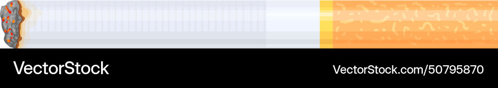 Cartoon cigarette icon smoking symbol Royalty Free Vector