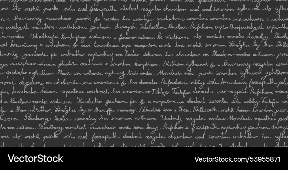 Seamless unreadable Royalty Free Vector Image - VectorStock