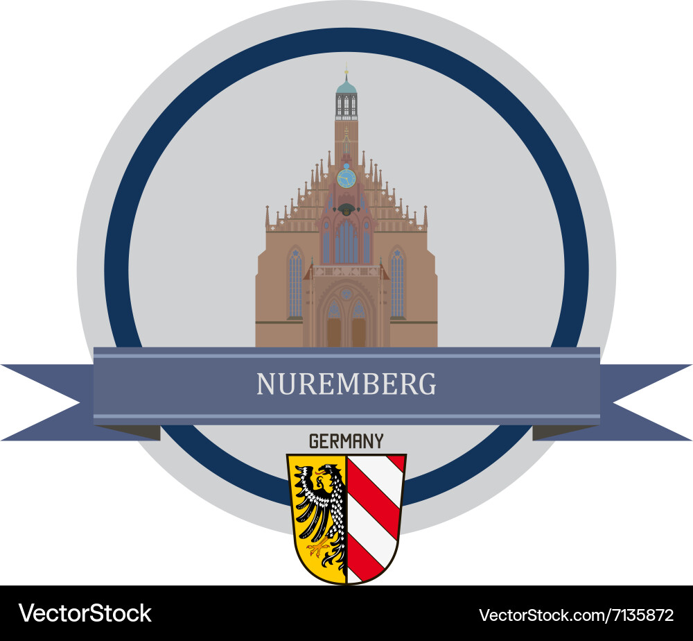 Nuremberg Royalty Free Vector Image - VectorStock