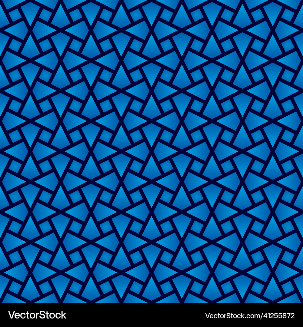 Seamless pattern in arabic style Royalty Free Vector Image