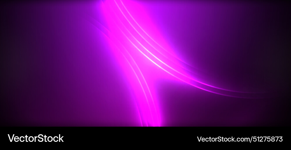 A purple light illuminates dark backdrop Vector Image