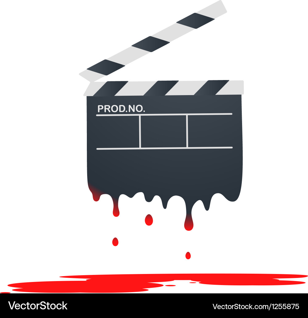 Horror movie Royalty Free Vector Image - VectorStock