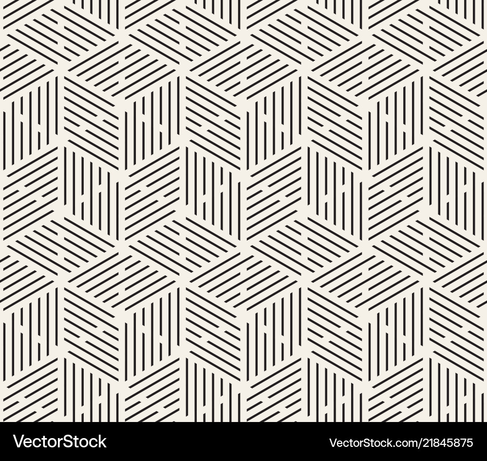 Seamless geometric pattern simple abstract lines Vector Image
