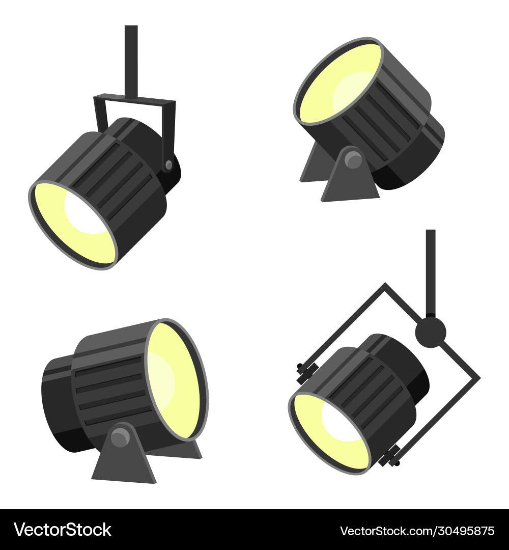 Spotlight Lighting Royalty Free Vector Image - VectorStock
