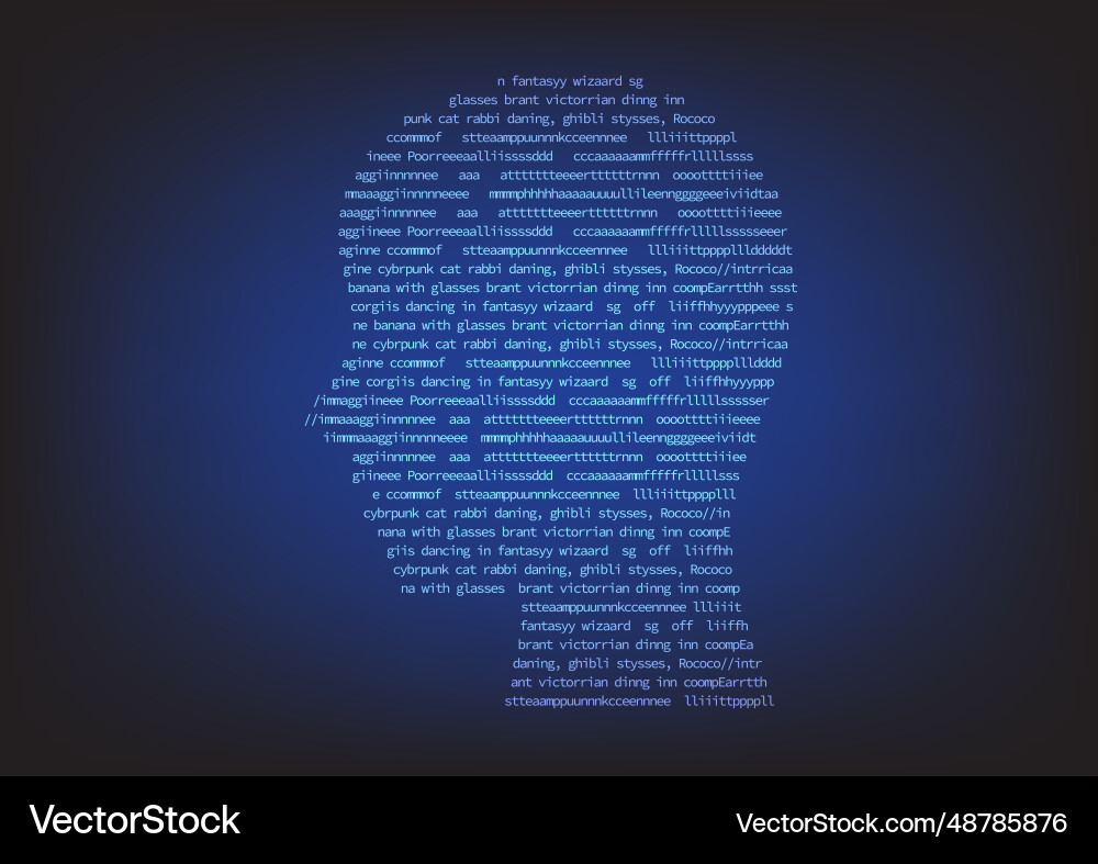 Ai chat bot in humanoid head Royalty Free Vector Image