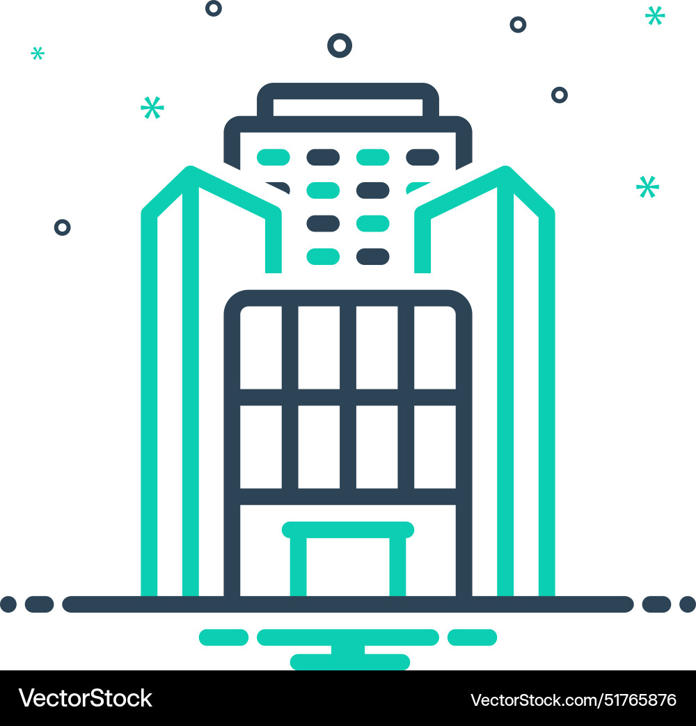 Building Royalty Free Vector Image - VectorStock