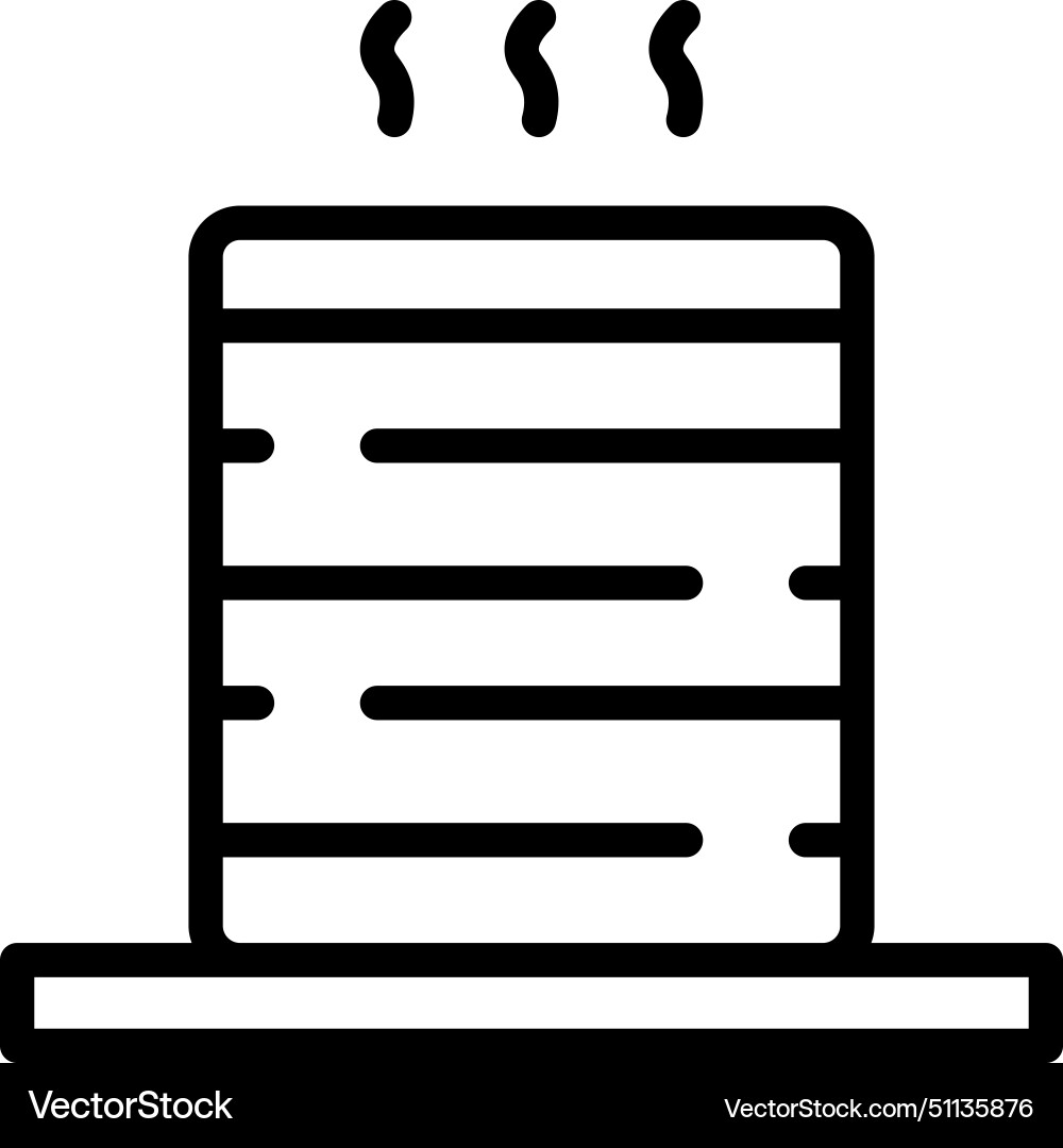 Hot tea mug icon Royalty Free Vector Image - VectorStock