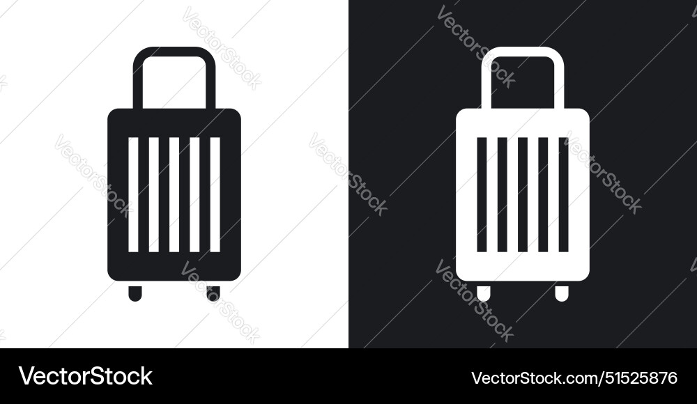 Suitcase icon Royalty Free Vector Image - VectorStock