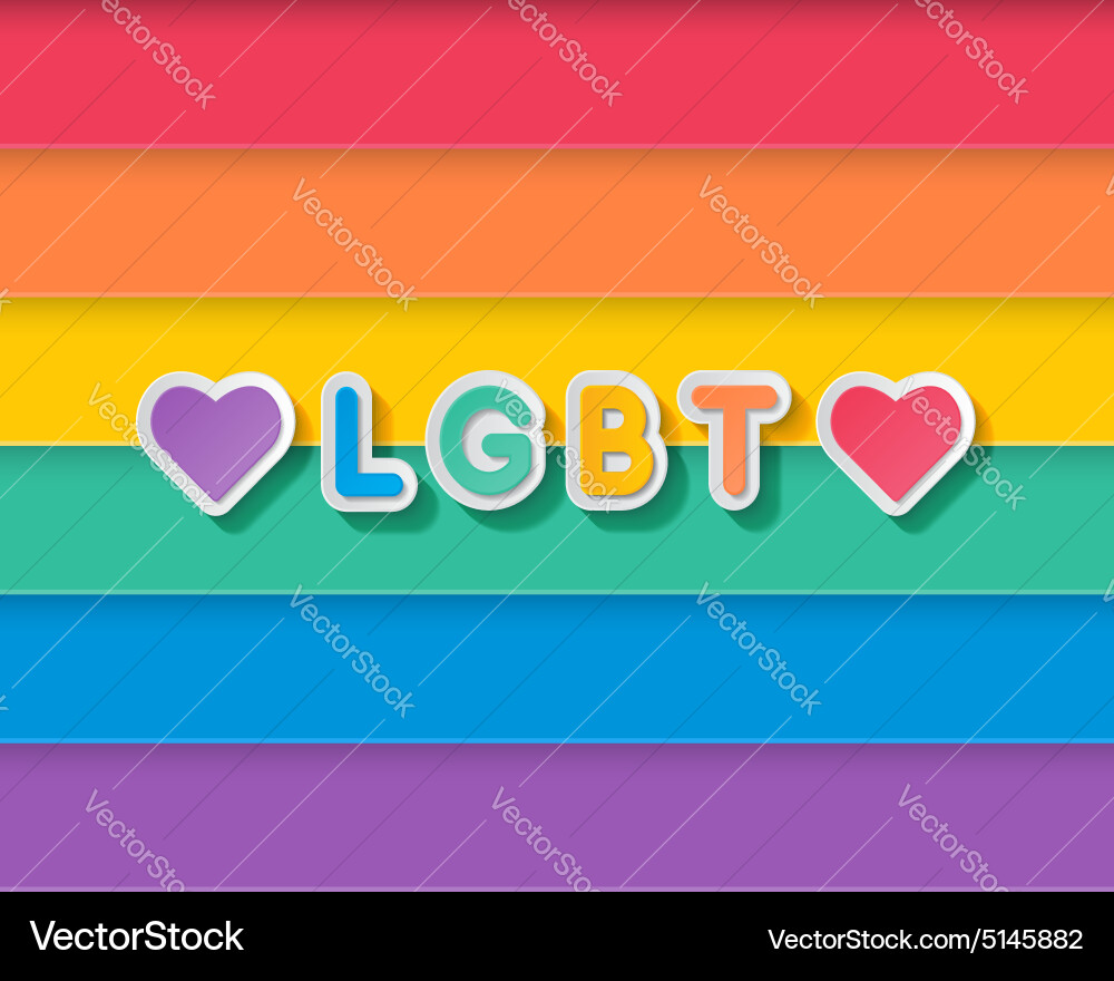 Pride flag Royalty Free Vector Image - VectorStock