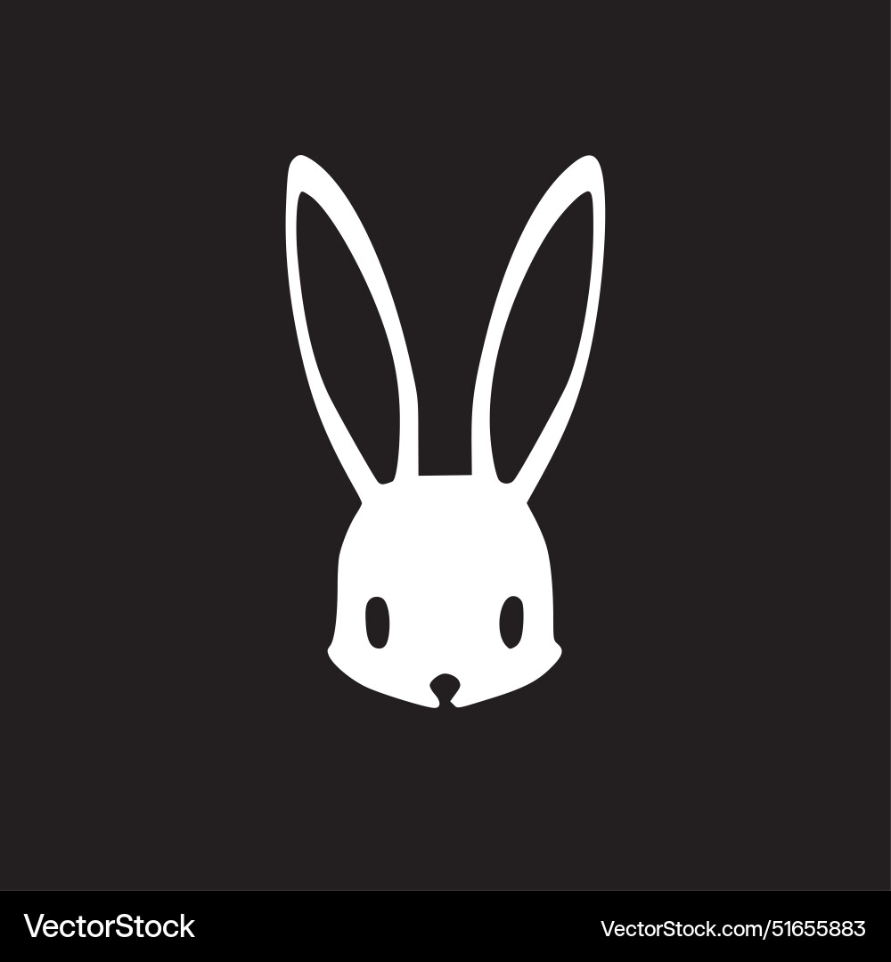 Bunny ears - high quality logo ideal Royalty Free Vector