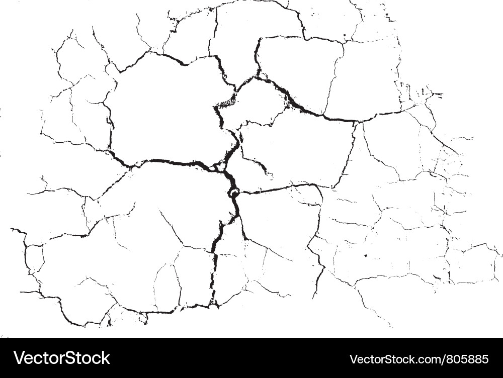 Cracked background Royalty Free Vector Image - VectorStock