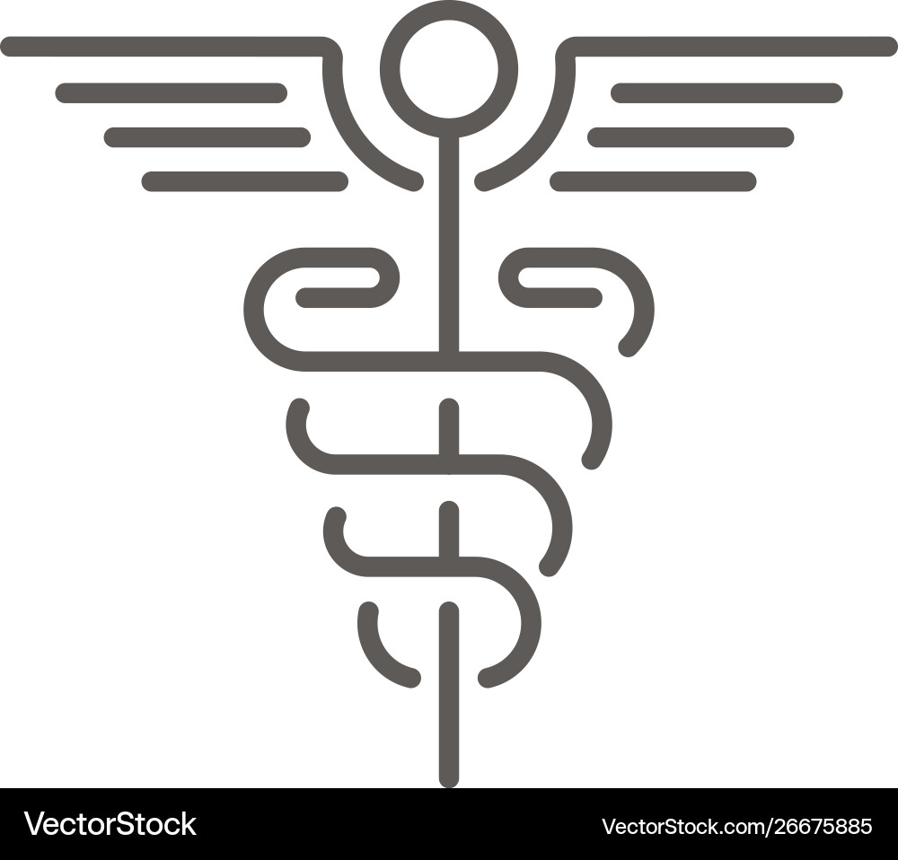 Staff hermes Royalty Free Vector Image - VectorStock