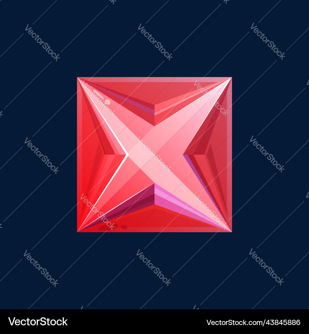 Shiny diamond precious gemstone jewel brilliant Vector Image